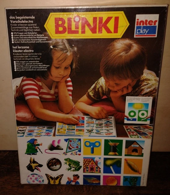 ALTES SPIEL BLINKI InterPlay Vorschul-Elektra 70er Jahre Nostalgie ...