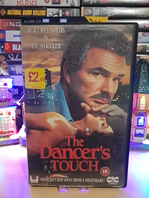 THE DANCERS TOUCH (Bl Stryker) Cic Big Box Ex Rental Vhs Burt Reynolds ...