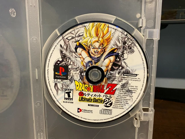 Dragon Ball Z Ultimate Battle 22 Ps1 Playstation 1 Disk Only Authentic