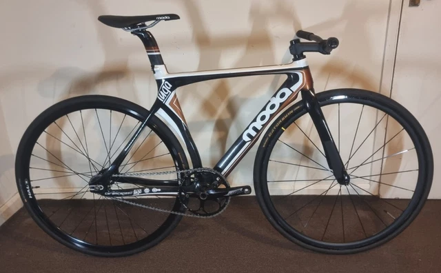 MODA FUGA CARBON (Rare Frame) 51cm Fixed Gear Track Bike £450.00 ...