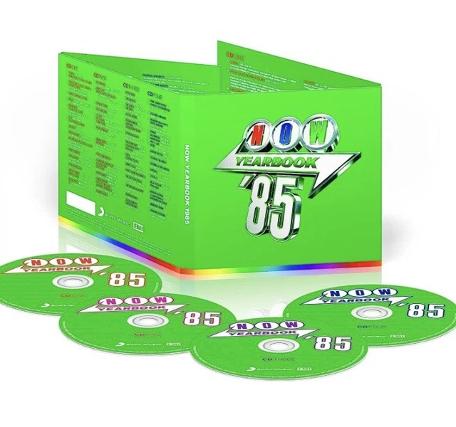 NOW YEARBOOK 1985 CD (2022) NEW & SEALED 4 Disc Box Set Thats What I ...