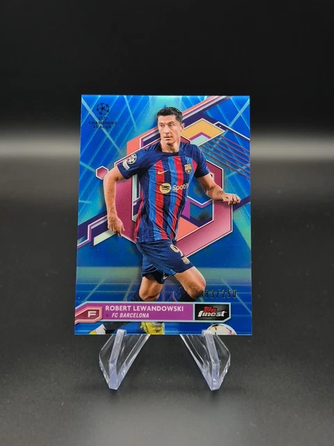 TOPPS FINEST UCC 2022-23 - Robert Lewandowski FC Barcelone - Parallèle ... TOPPS FINEST UCC 2022-23 - Robert Lewandowski FC Barcelone - Parallèle ...