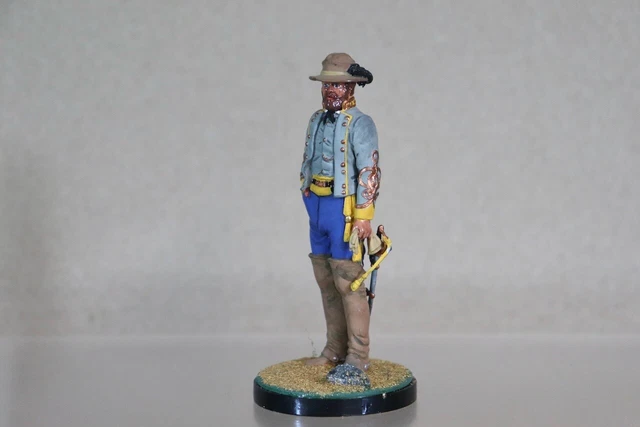 STADDEN SERIES 77 90mm AMERICAN CIVIL WAR CONFEDERATE GENERAL STANDING ...