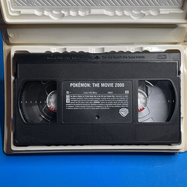 POKEMON THE MOVIE 2000 VHS Clamshell Case Tape £10.76 - PicClick UK