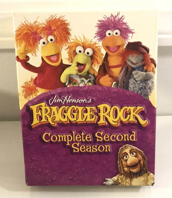 JH FRAGGLE ROCK Complete Second Season 2 DVD Set 4 Discs - Bonus Disc ...