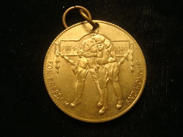 GREAT BRITAIN/INDIA. 1919. Bronze Medal of FREEDOM & HONOR. £11.80 ...