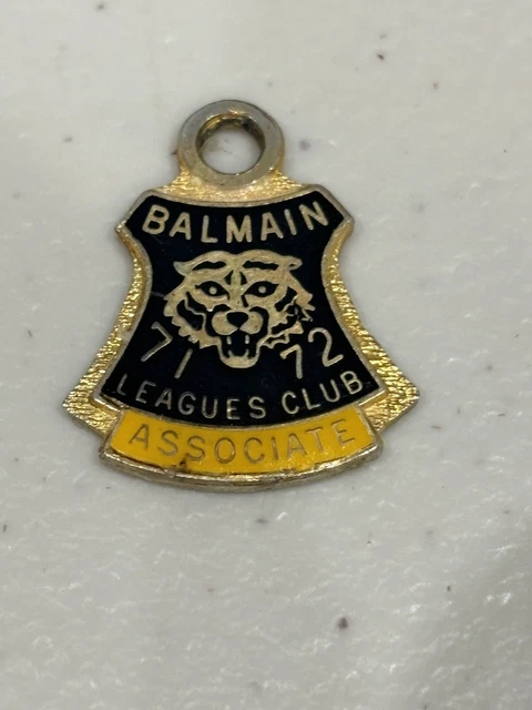 1971/72 BALMAIN TIGERS Rugby League Leagues Club Associate Membership ...