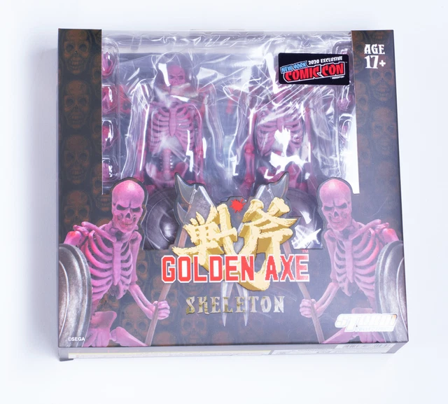 JUEGO DE FIGURAS de acción Storm Collectibles Golden Axe Purple ...