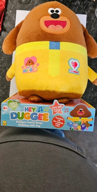 HEY DUGGEE TALKING Interactive Plush Soft Toy Hey Dougie Talking Teddy ...