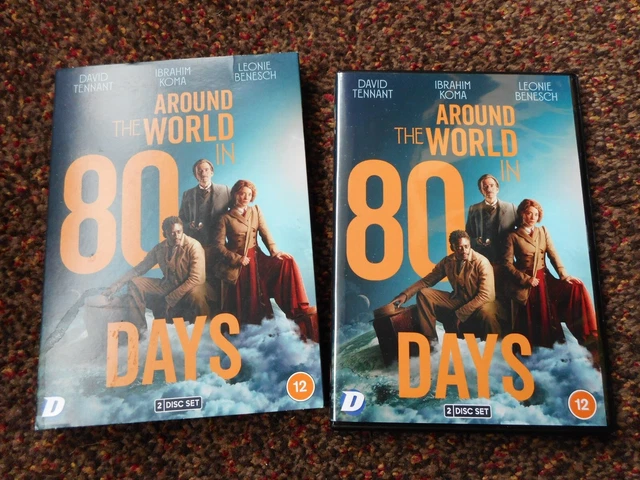 AROUND THE WORLD in 80 Days (2022) Full series David Tennant 2-Disc DVD ...