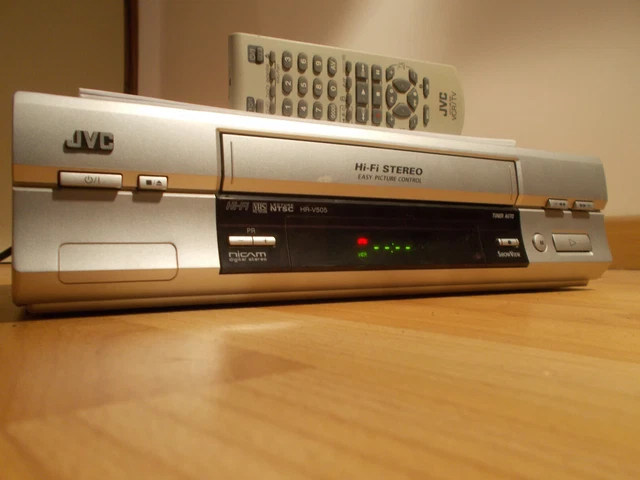 MAGNÉTOSCOPE JVC HR-V505 avec télécommande et notice VHS HI-FI STEREO £ ...