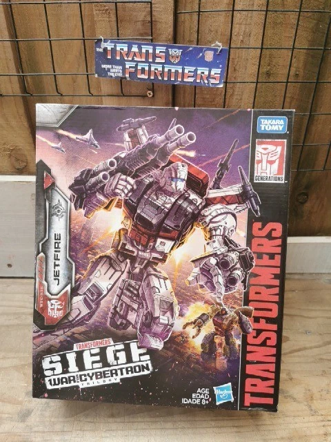 HASBRO TRANSFORMERS SIEGE War for Cybertron Commander WFC-S28 Jetfire ...