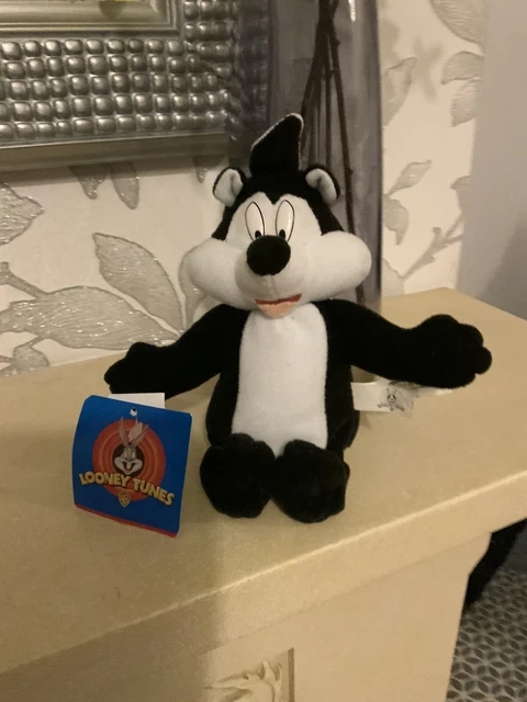 Vintage Warner Bros Pepe Le Pew Looney Tunes Skunk Plush Soft Toy 7 5023