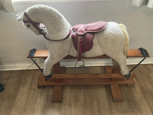 VINTAGE EARLY 1970S Rocking Horse Pegasus Toys £60.00 - PicClick UK