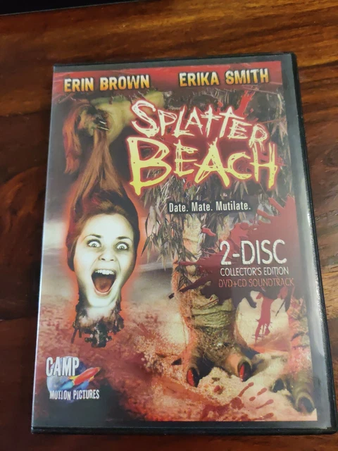 SPLATTER BEACH DVD 2-disc Collector Edition Rare Horror new and sealed ...