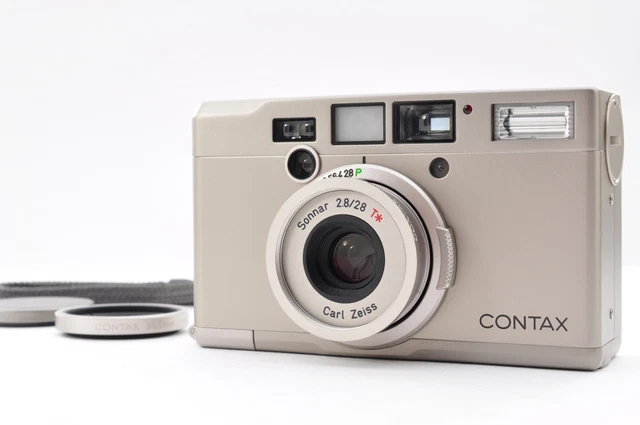 CONTAX TIX CARL Zeiss Point ＆Shoot APS Film Camera in Box From JAPAN ...