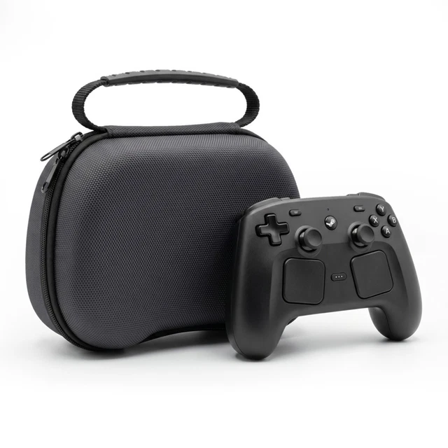 FOR STEAM CONTROLLER 2 Ready EVA Hard Shell Storage Bag with Zipper ...