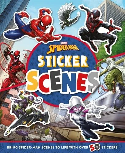 MARVEL SPIDER-MAN: STICKER Scenes (With over 50 stickers!) NEUF EUR 8 ...