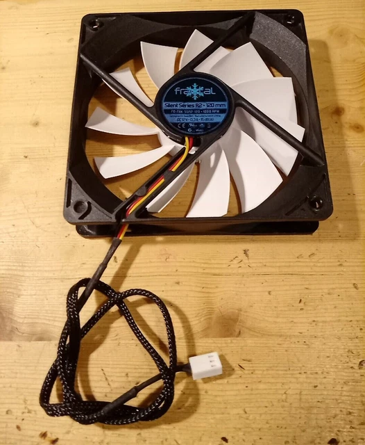VENTILATEUR FRACTAL DESIGN Silent series R2 / 120 x 120 x 25mm / FD-FAN ...