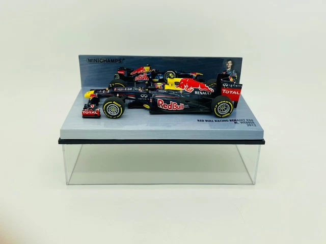 MINICHAMPS F1 410120002 Red Bull Racing Renault Rb8 N°2 M. Webber 2012 ...