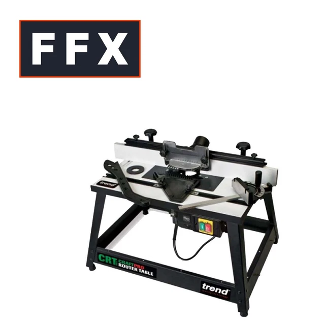 TREND CRT/MK3 CRAFTPRO Router Table MK3 240V Craftsman Woodworking Wood ...
