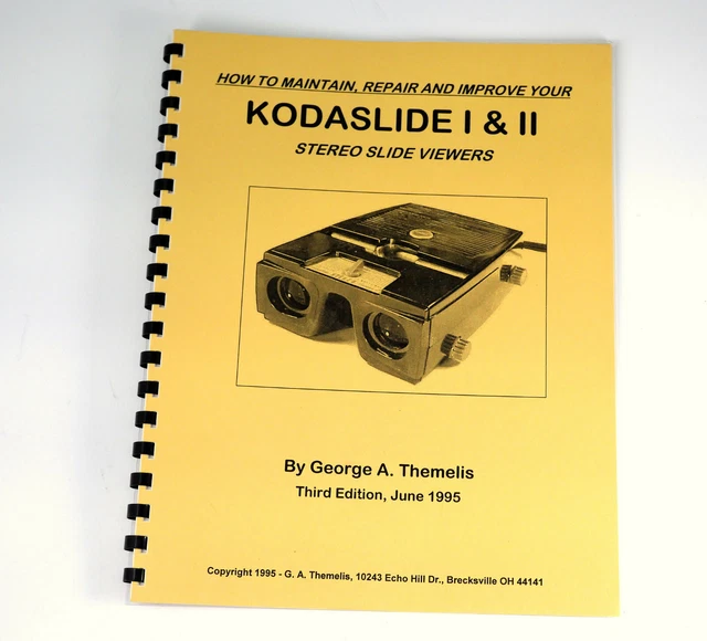 KODAK KODASLIDE STEREO slide Viewer BOOK by DrT $19.95 - PicClick