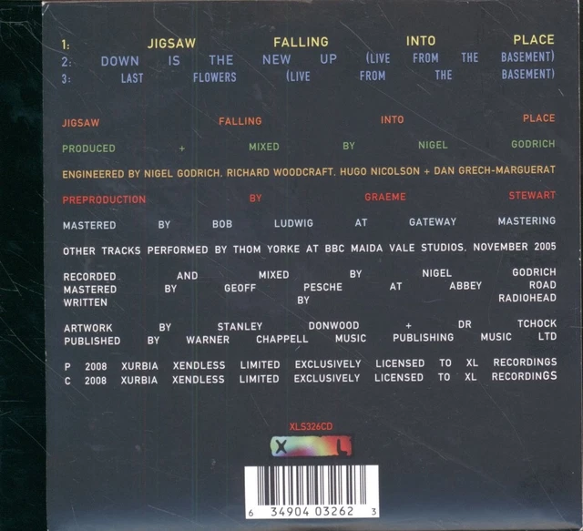 RADIOHEAD JIGSAW FALLING INTO PLACE CD 3 track CD single in card sleeve ...