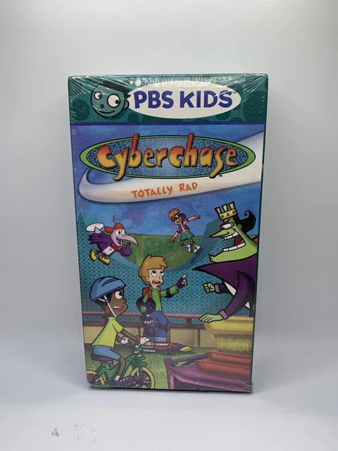 CYBERCHASE - TOTALLY Rad VHS 2005 PBS Kids Nelvana Cartoon Rare Movie ...
