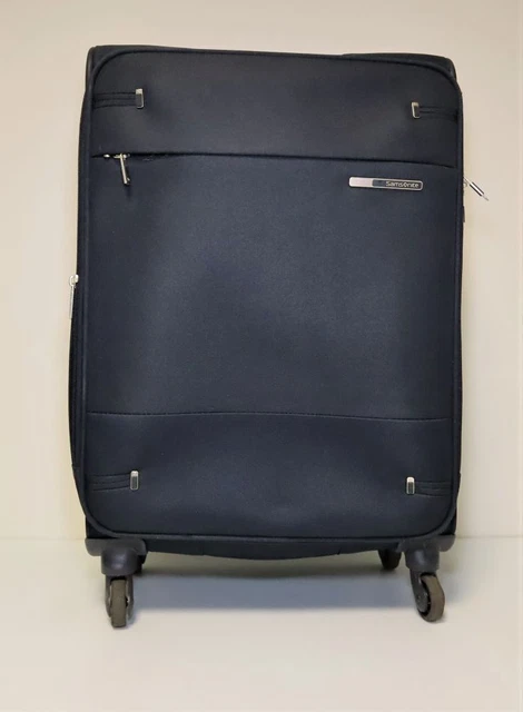 SAMSONITE BASE BOOST - Spinner M Expandable Case, 66cm, 67.5/73.5L Blue £77.63 - PicClick UK