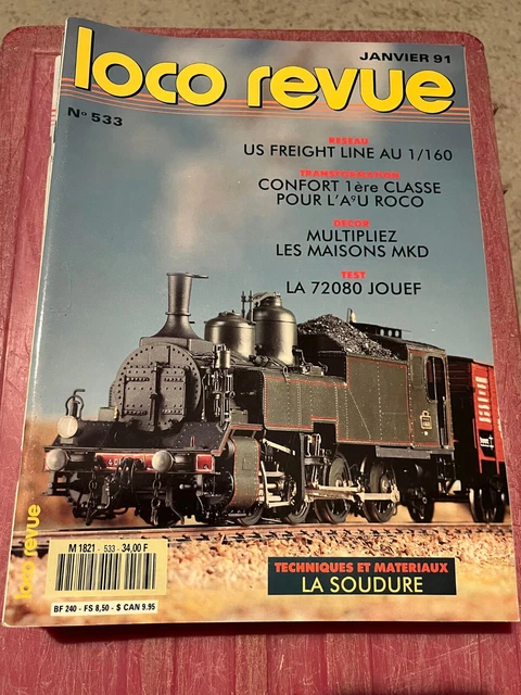 LOCO REVUE N°533 magazine ferroviaire EUR 4,00 - PicClick FR
