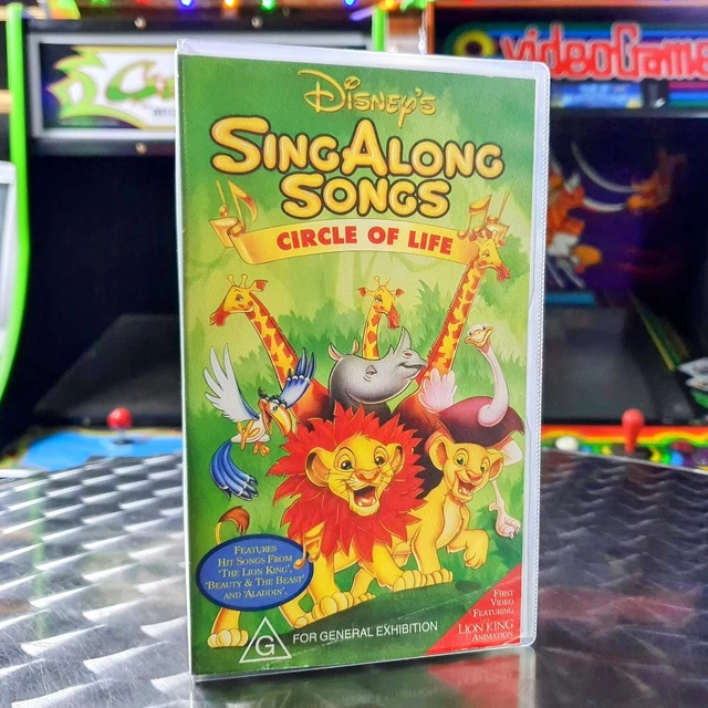 DISNEY'S SING ALONG Songs: Circle Of Life - VHS Video Tape £6.94 ...