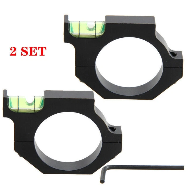 RIFLE SCOPE LASER Bubble Spirit Level Ring For 25.4/30/34 mm Ring Mount ...