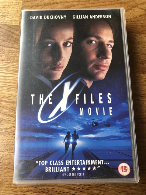 THE X FILES Movie VHS Big Box Ex Rental. David Duchovny. Gillian ...