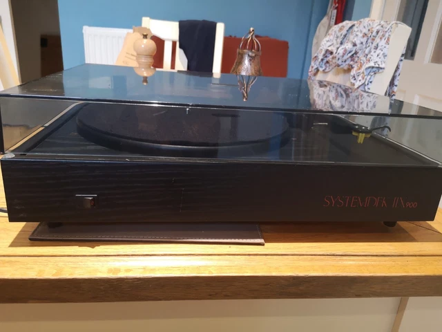 SYSTEMDEK IIX 900 turntable Rega/tonearm/well used Rega Exact Cartridge ...