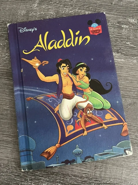ALADDIN RARE BOOK Disney’s Wonderful world of reading vintage 1993 £0. ...