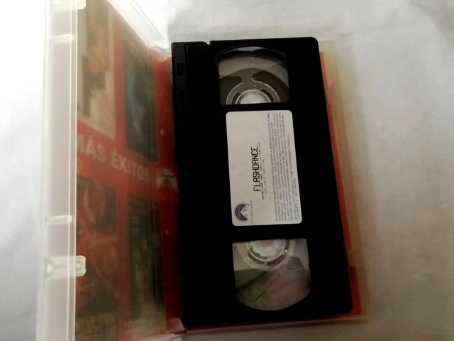 FLASHDANCE VHS TAPE Jennifer Beals Paramound Adrian Lyne Irene Cara ...