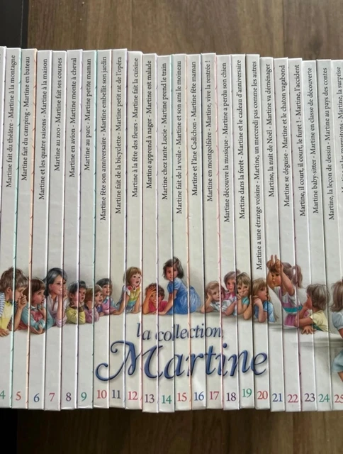 LA COLLECTION MARTINE complète et intégrale 29 livres et 58 histoires casterman EUR 120,00 ...