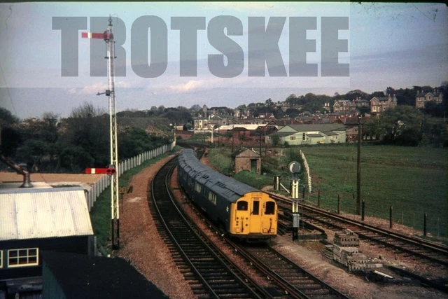35MM SLIDE BR British Rail Electric EMU Class 486 242 St Johns 1967 ...
