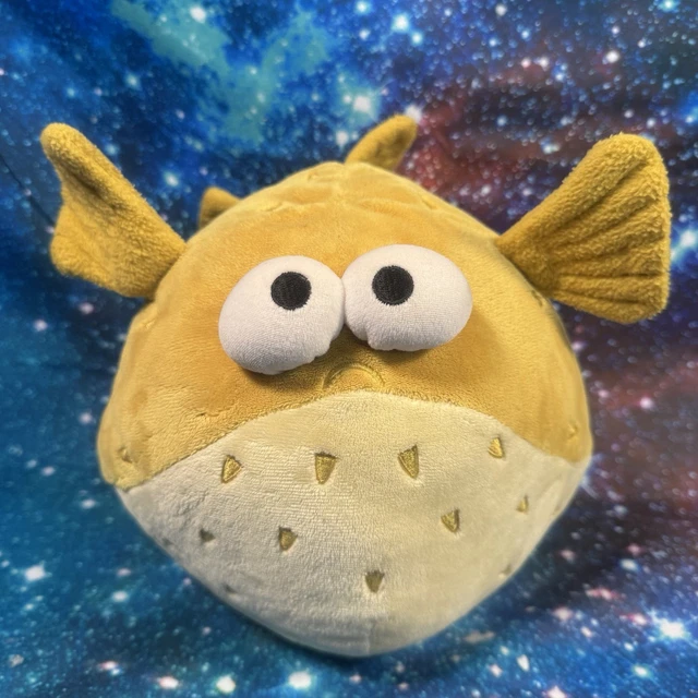 RARE DISNEY STORE Finding Nemo Bloat Puffer Fish Plush Soft Toy Sea ...