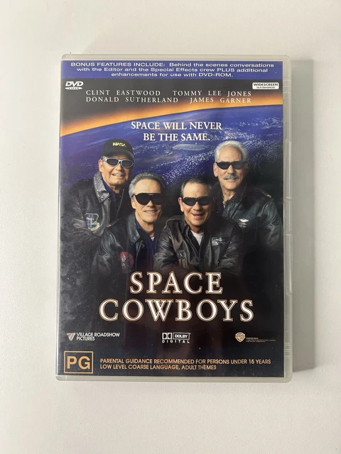 SPACE COWBOYS (DVD, 2000) Clint Eastwood, Tommy Lee Jones $9.95 ...