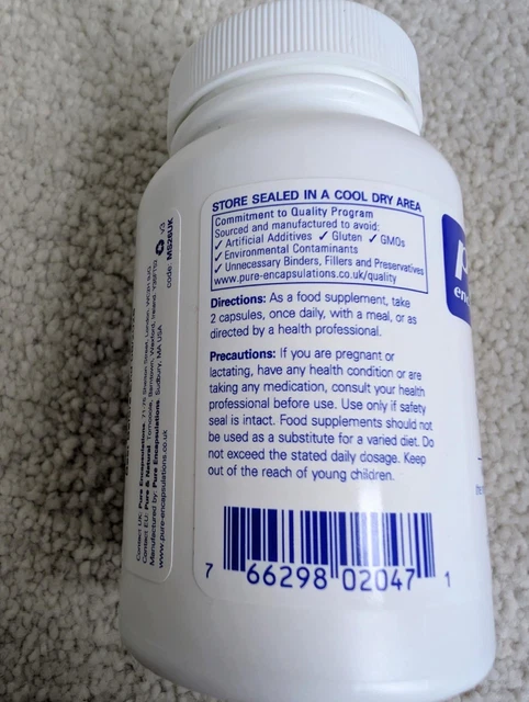 PURE ENCAPSULATIONS - Vision Support Formula 60 Capsules - Brand New £ ...