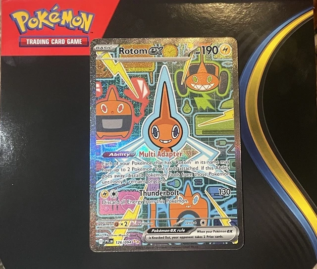 ROTOM EX SIR 126/094 Phantasmal Flames Pokemon English (Pack Pulled ...