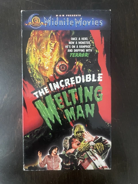 THE INCREDIBLE MELTING Man VHS 1977 Midnight Movie Rerelease £9.27 ...