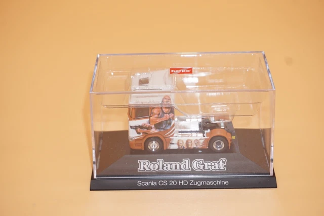 HERPA SPUR H0 111058 Scania CS 20 HD Zugmaschine Roland Graf EUR 29,77 ...