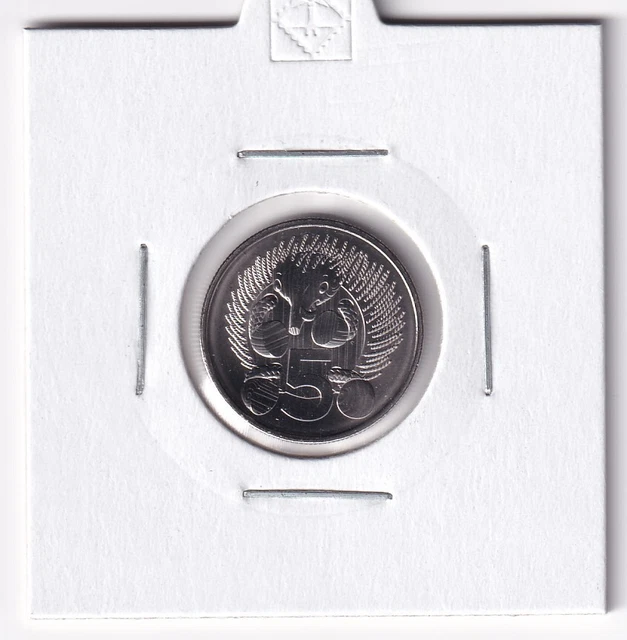 AUSTRALIA: 2023 5 Cent Baby Echidna Unc Coin From Baby Mint Set In 2X2 ...