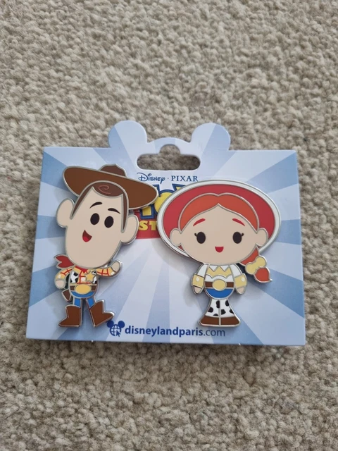 DISNEY TOY STORY Pin. Woody Jessie Cutie. Disneyland Paris. DLP. New ...