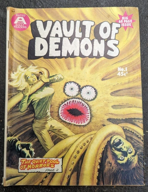 VAULT OF DEMONS #1 Gredown Australian horror comic EUR 39,80 - PicClick FR