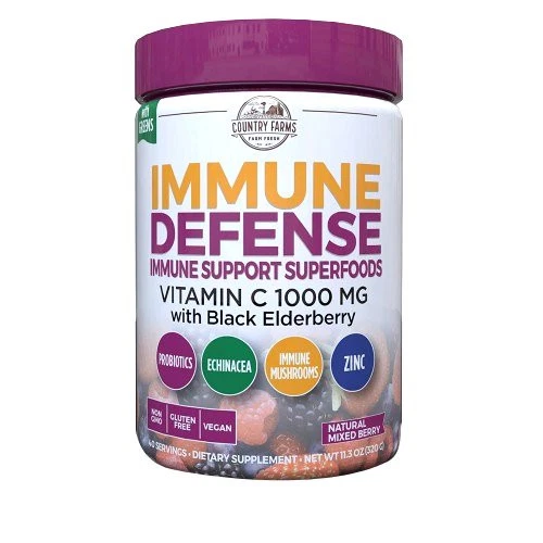 IMMUNE DEFENSE POWDER 11.3 Oz By Country Farms £29.72 - PicClick UK