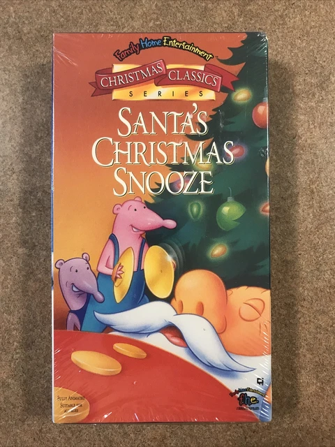 SANTA'S CHRISTMAS SNOOZE VHS - SEALED w/ Watermarks! RARE!!! $24.37 ...