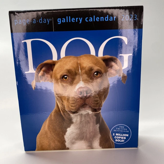 DOG PAGE A DAY GALLERY Calendar 2023 By Workman Calendars Workman DOG PAGE A DAY GALLERY Calendar 2023 By Workman Calendars Workman